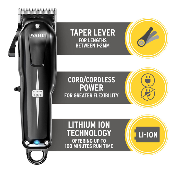 Wahl Cordless Super Taper and Beret Combo